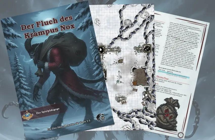 DnD Weihnachts One Shot: Der Fluch des Krampus Nox Stufe 3-5 (5e, PDF ...